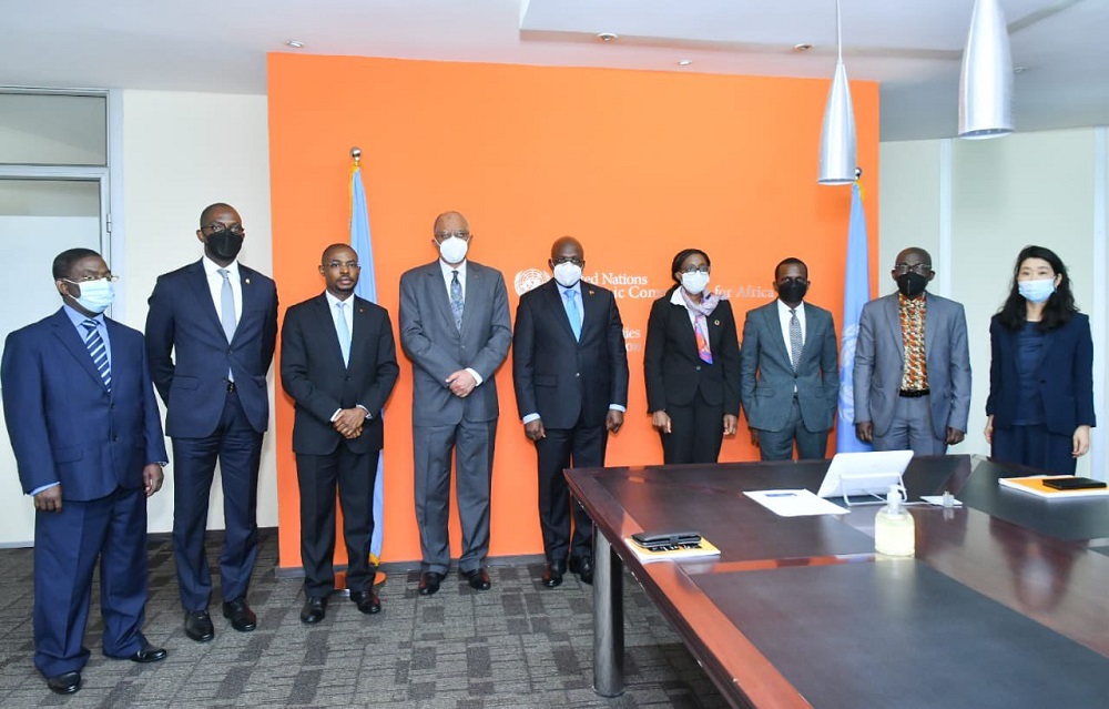 Angola Delegation Visit to UNECA