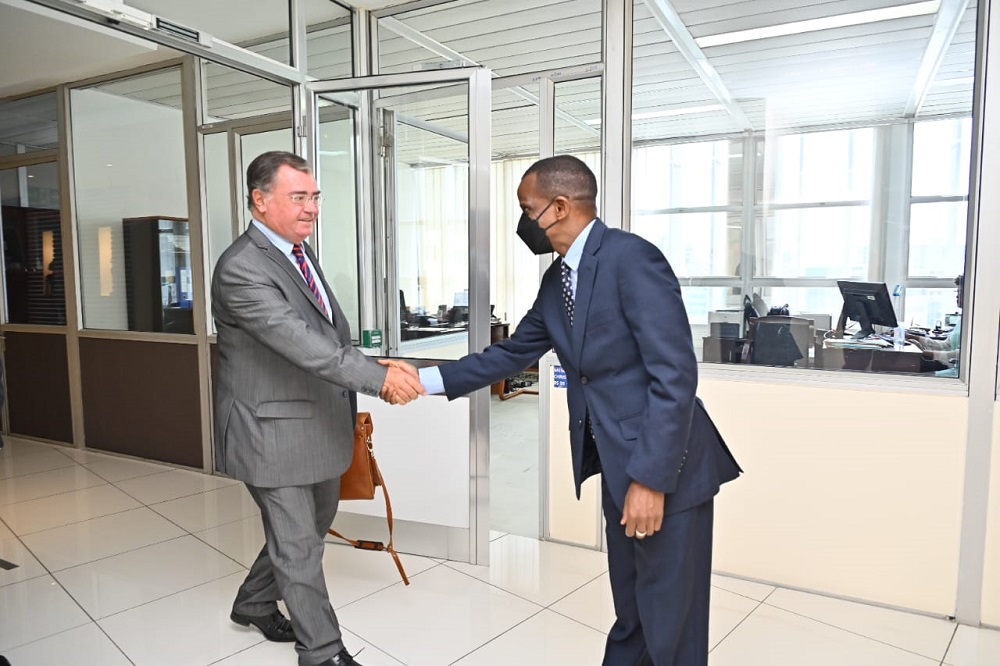 ECA's Acting Executive Secretary, Antonio Pedro Meeting with H.E ...